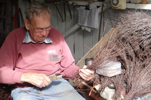 Besom Broom Making - Amberley Museum
