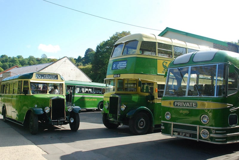 Autumn Bus Show - Amberley Museum