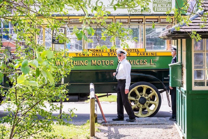 Autumn Bus Show - Amberley Museum