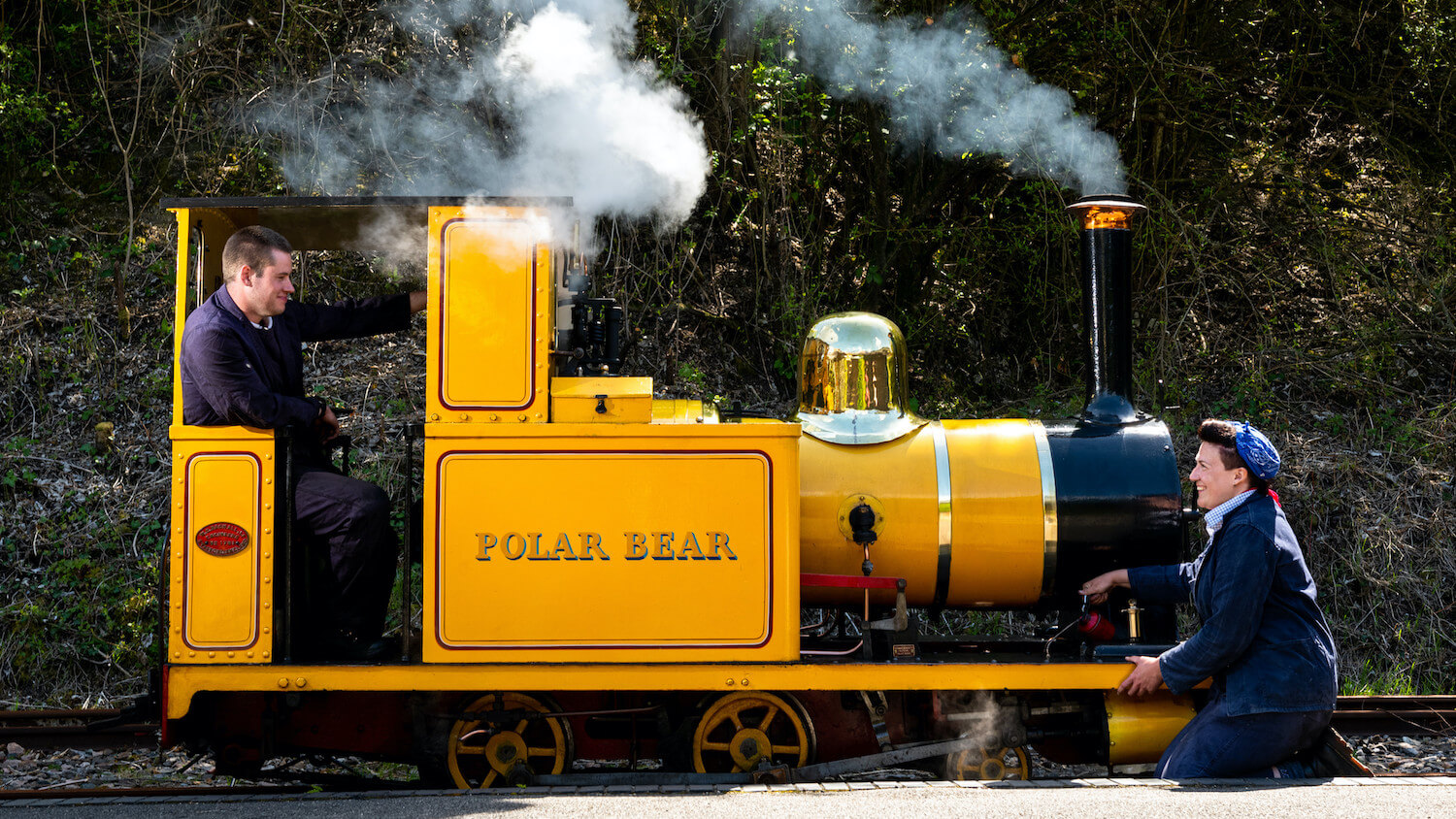 Family fun day out at Amberley Museum in West Sussex