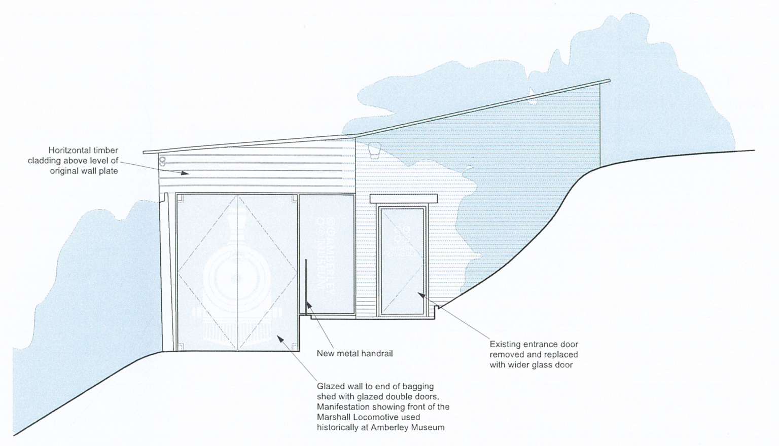Bagging Shed Project Update - January 2024 - Amberley Museum